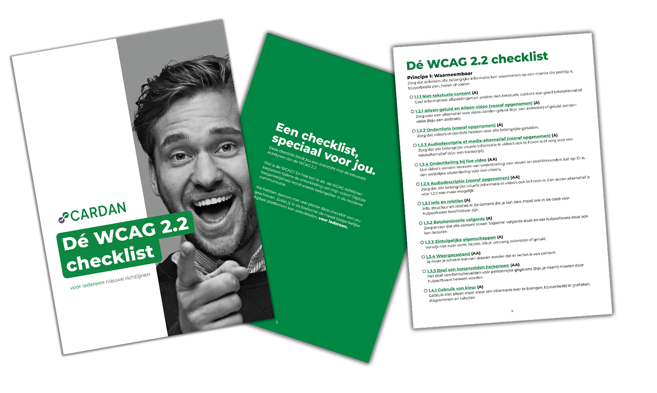 WCAG 2.2 checklist: are you already compliant? | Cardan